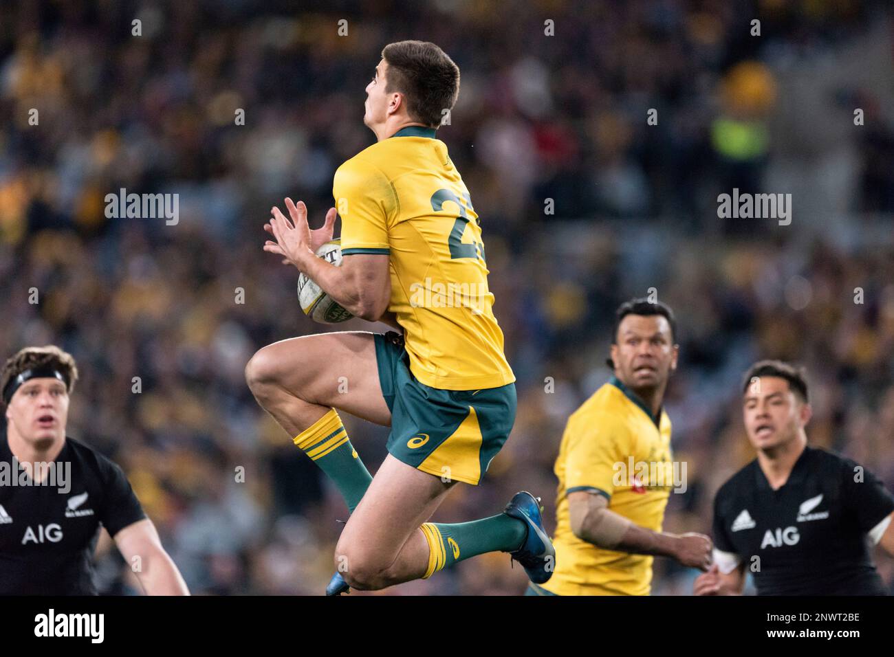 SYDNEY, AUSTRALIA - AUGUST 18: Australian player Jack Maddocks (23 ...