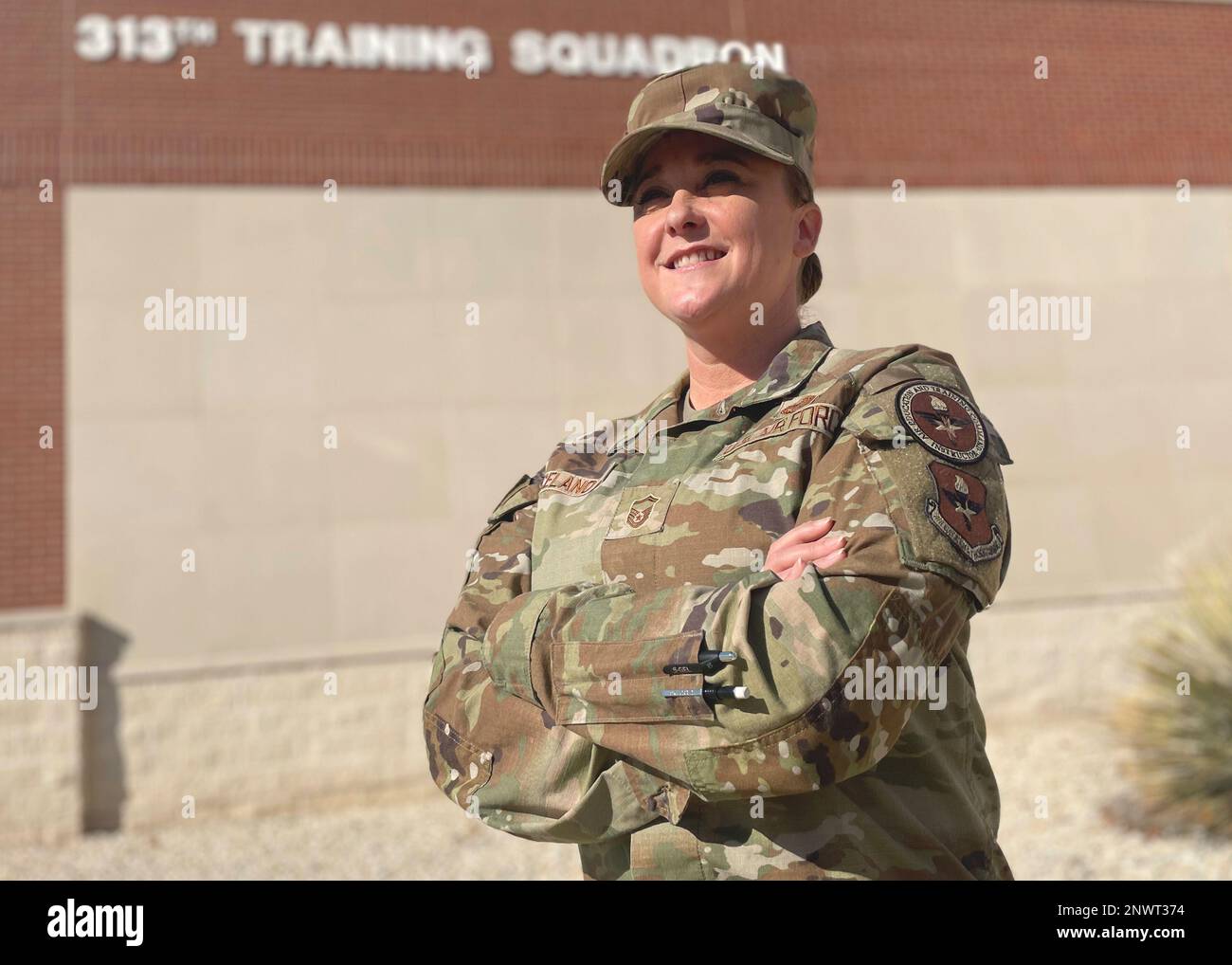 U.S. Air Force Senior Master Sgt. Heather Celano, 313th Training ...