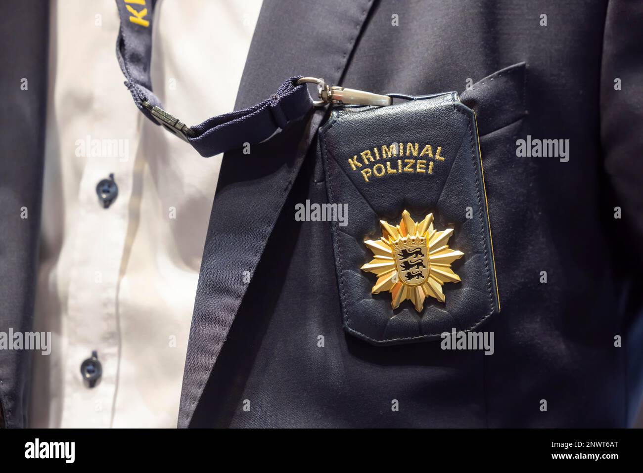 Criminal Investigation Department (Kripo) badge of the Baden ...