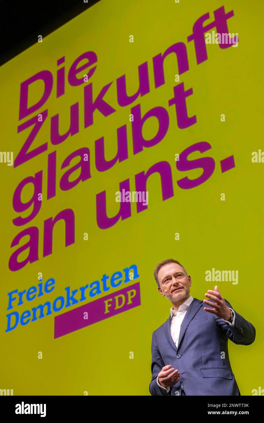 Christian Lindner, portrait, Member of the German Bundestag, Federal ...