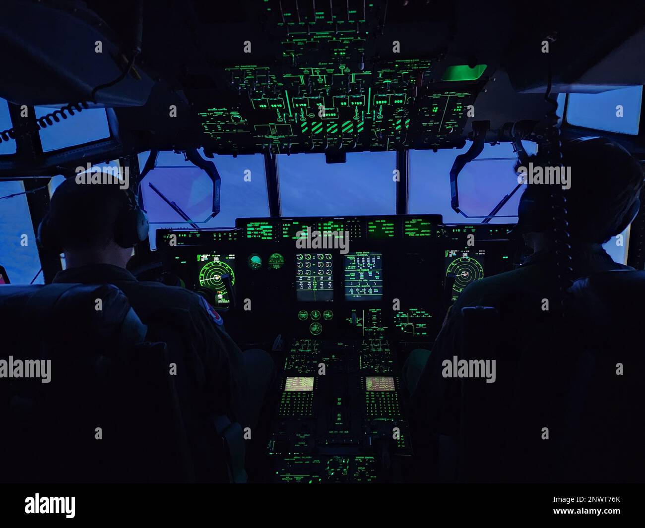 Maj. Peyton Eustis and 1st Lt. Zach McDermott, 53rd Weather ...