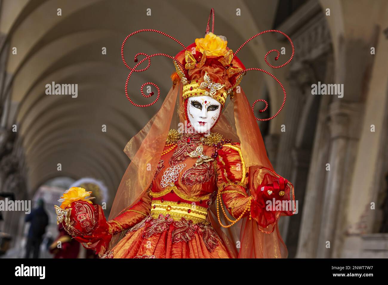 Carnevale di Venezia, elaborate masks and imaginative costumes can be ...