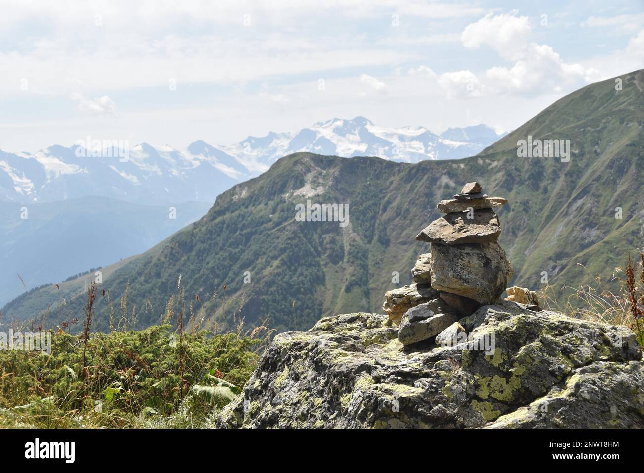 Svaneti mountain range hi-res stock photography and images - Alamy