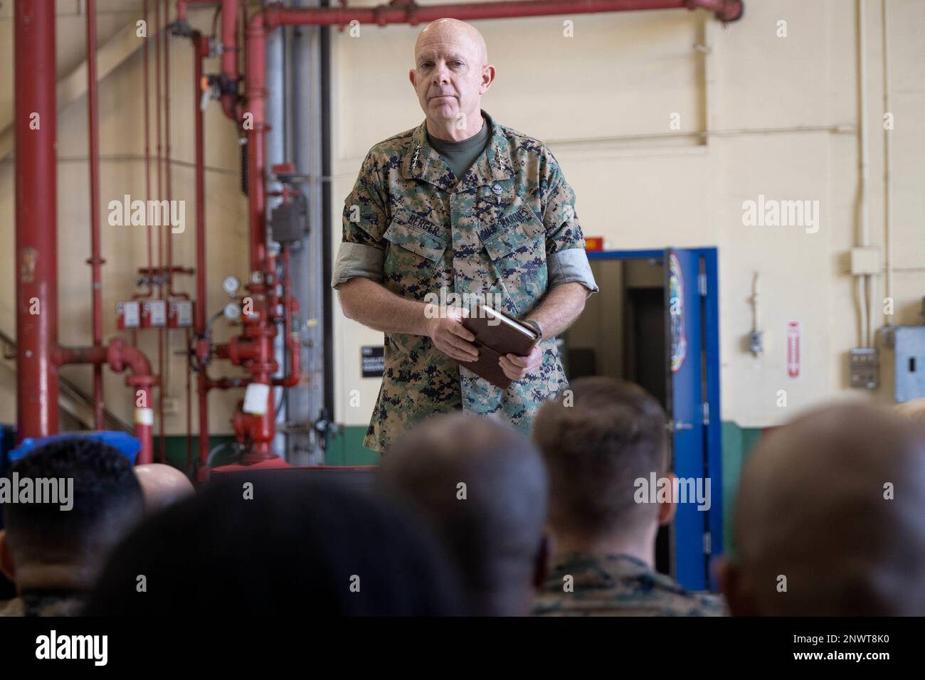 U.S. Marine Corps Gen. David H. Berger, the 38th Commandant of the ...