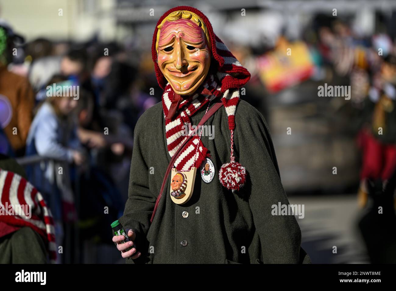 Narrenzunft Kibbl Schisser from Renchen at the Great Carnival Parade ...