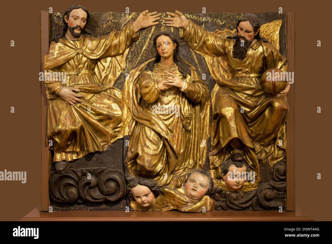 Archbishops Palace, Conception retable, The Assumption of the Virgin ...