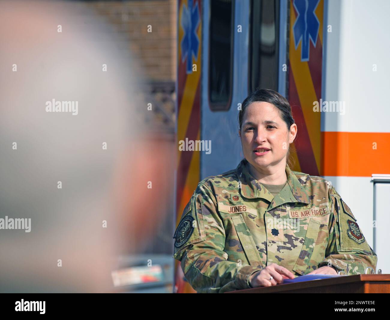 U.S. Air Force Lt. Col. Regina Jones, 87th Medical Group Healthcare ...