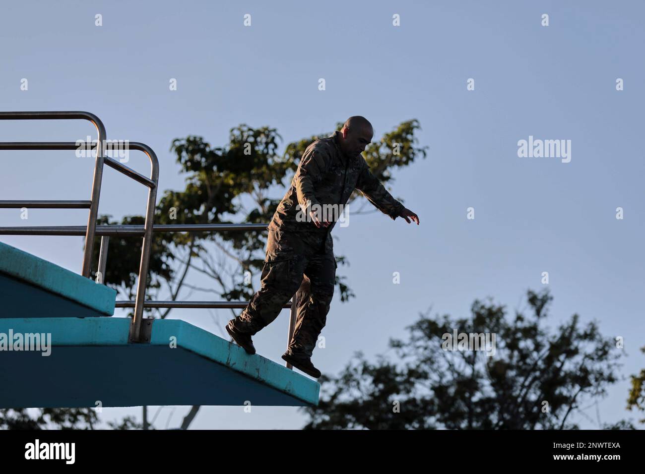 Yesterday, at Richardson Pool, Charlie Company, 715th MI BN hosted an ...