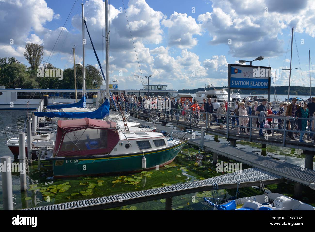 Wannsee ferry, ferry, Kladow, Spandau, Berlin, Germany Stock Photo - Alamy