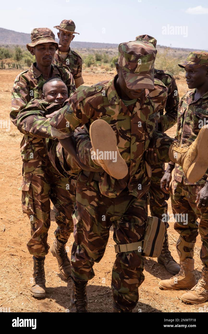 Kenya defence forces hi-res stock photography and images - Alamy