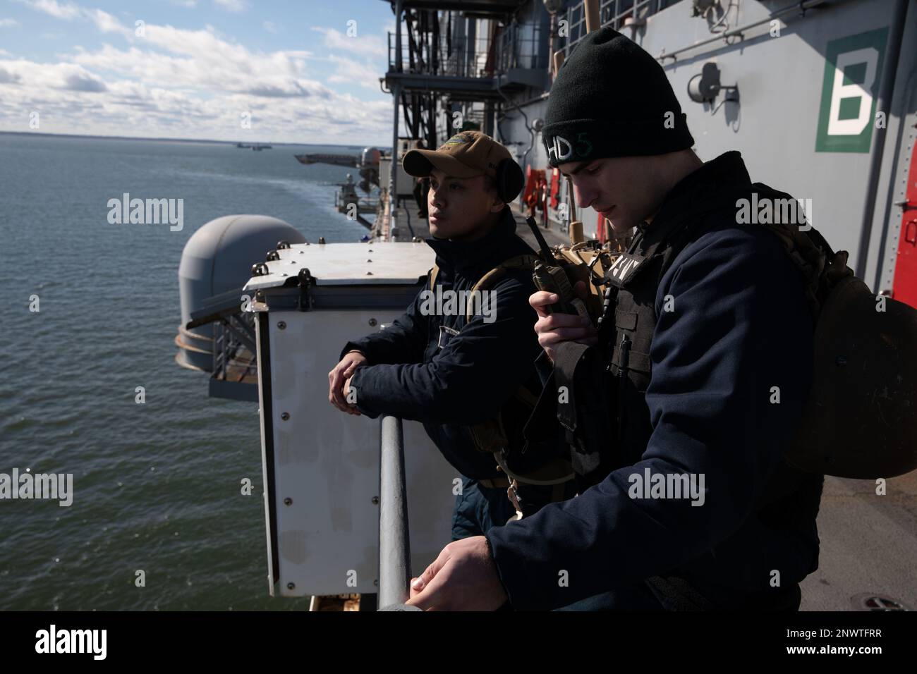 Master-at-Arms 2nd Class Mackenzie Olmsted, a Security Department ...