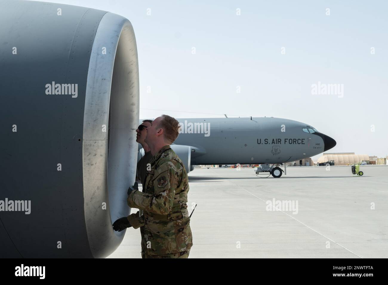 U.S. Air Force Capt. Hunter Heaton, 91st Expeditionary Air Refueling ...