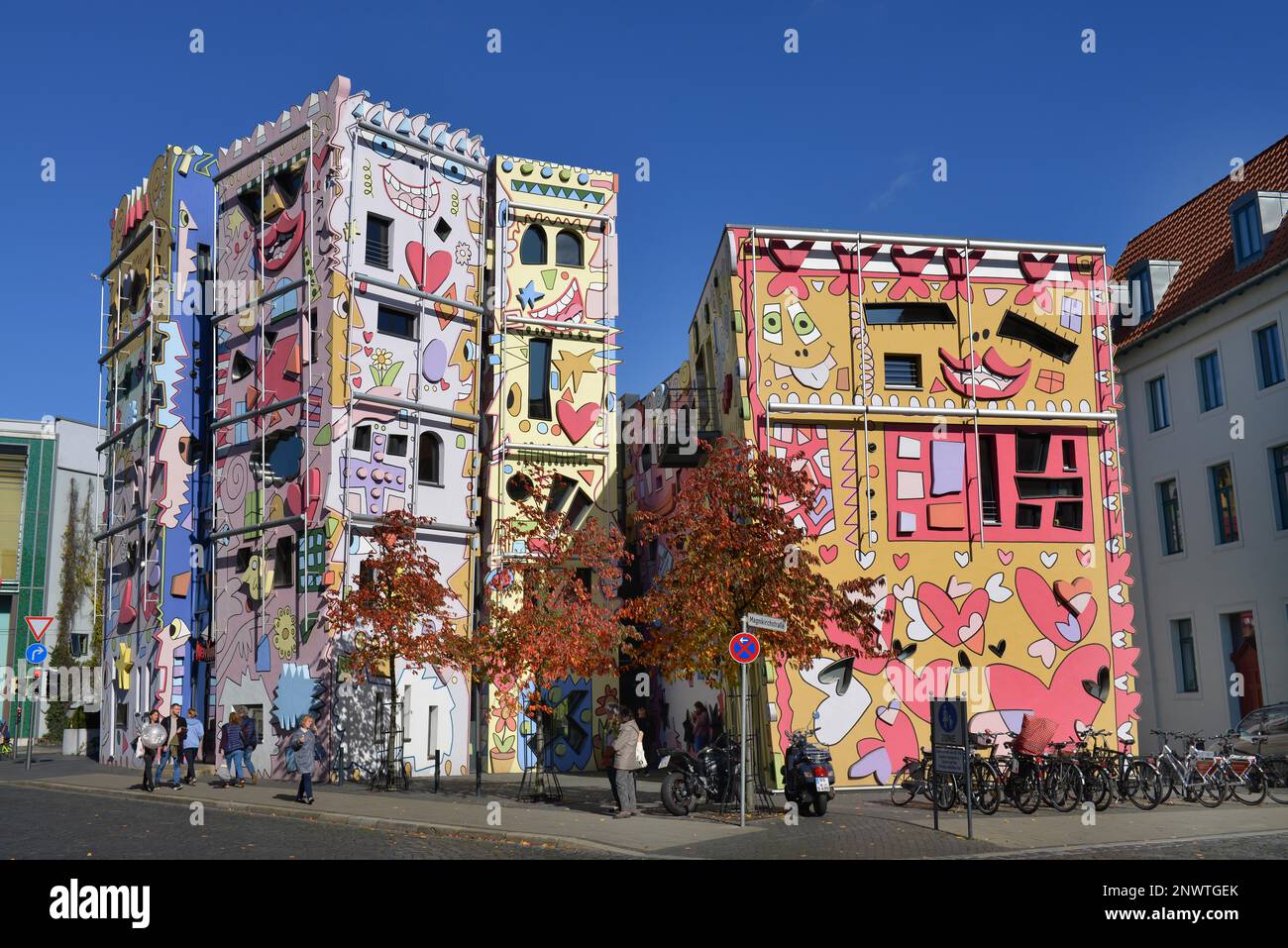 Happy Rizzi House, Ackerhof, Braunschweig, Lower Saxony, Germany Stock ...