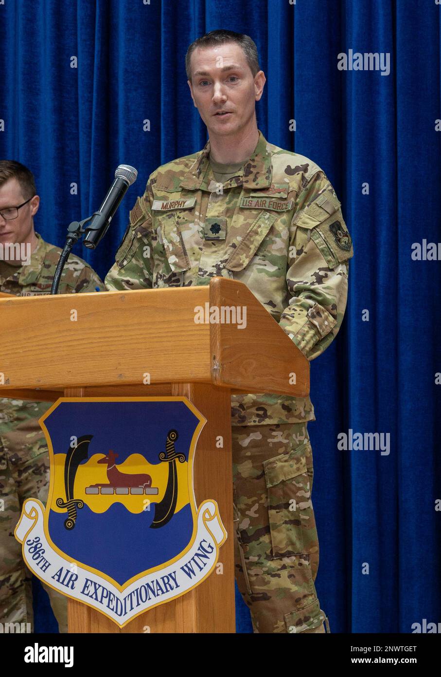 U.S. Air Force Lt Col. Patrick Murphy, the new 46th Expeditionary ...