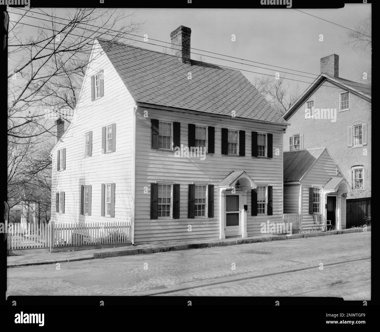 Blum House, 712 714 Main St., Winston Salem, Forsyth County, North ...