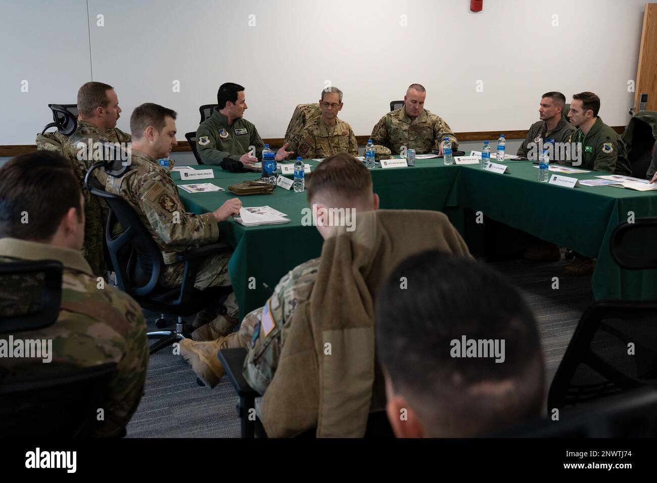 U.S. Air Force Gen. Ken Wilsbach, Pacific Air Forces commander, and ...