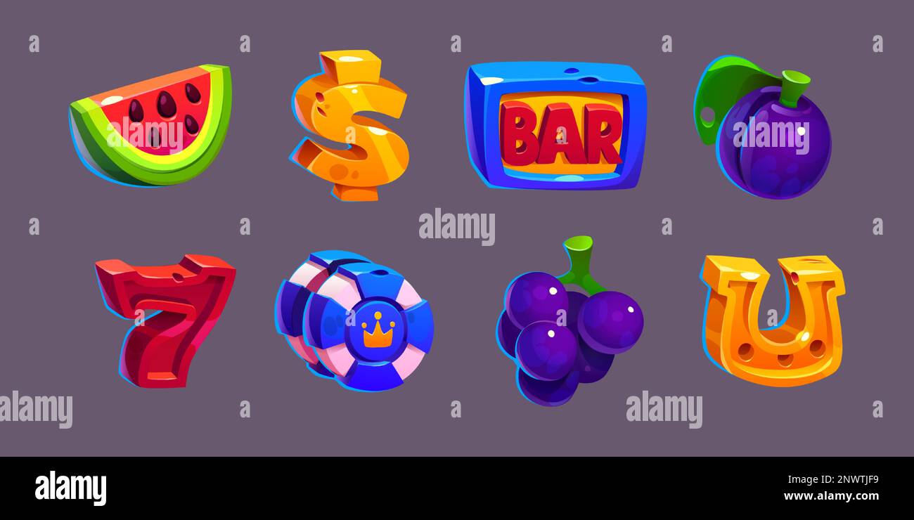 Slot Machine Symbols 7