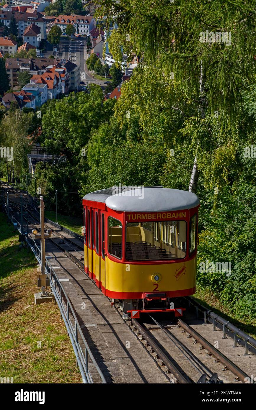 Turmbergbahn, Germany's oldest funicular railway in operation ...
