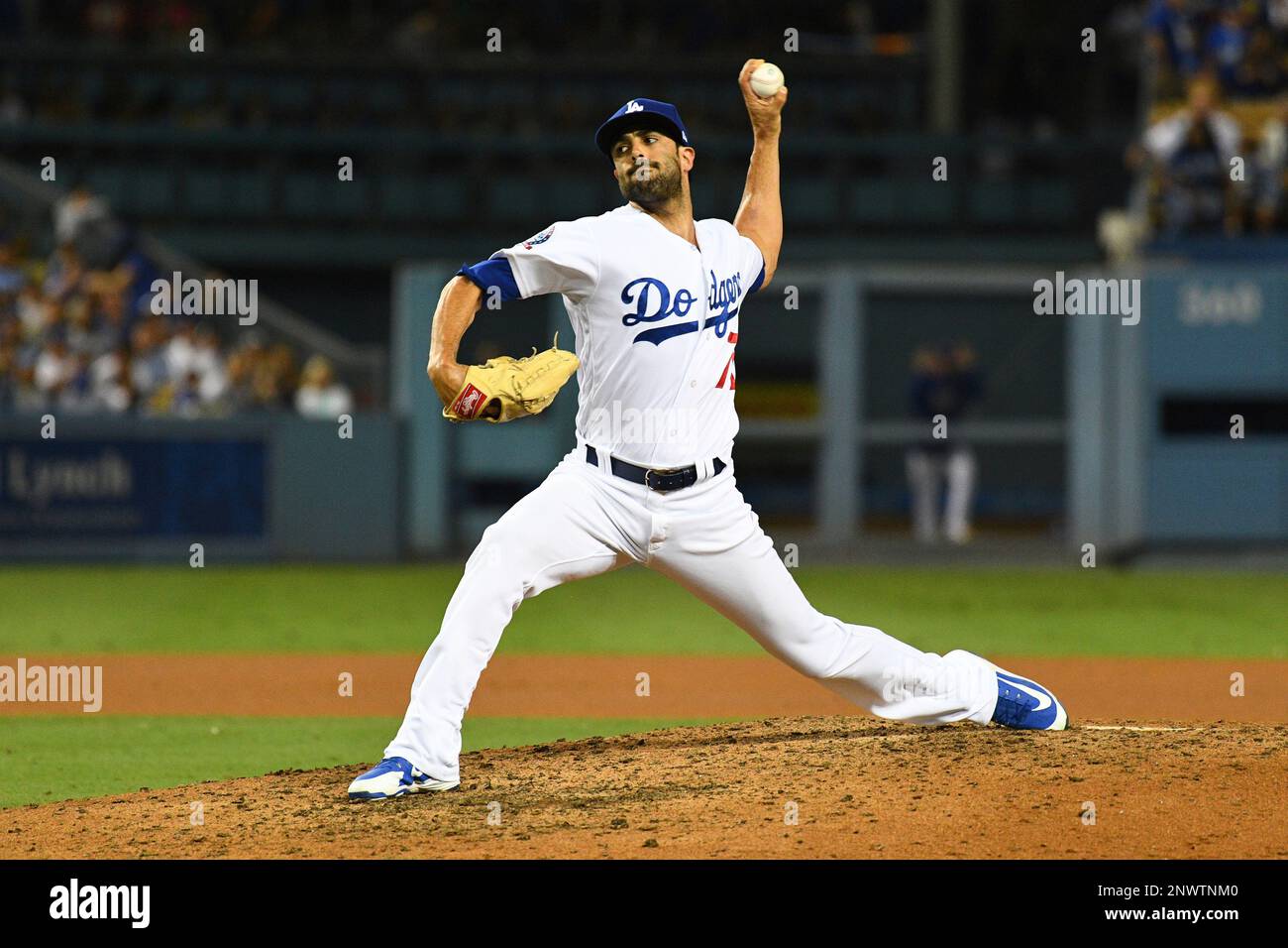 LOS ANGELES, CA - AUGUST 13: Los Angeles Dodgers pitcher Scott ...