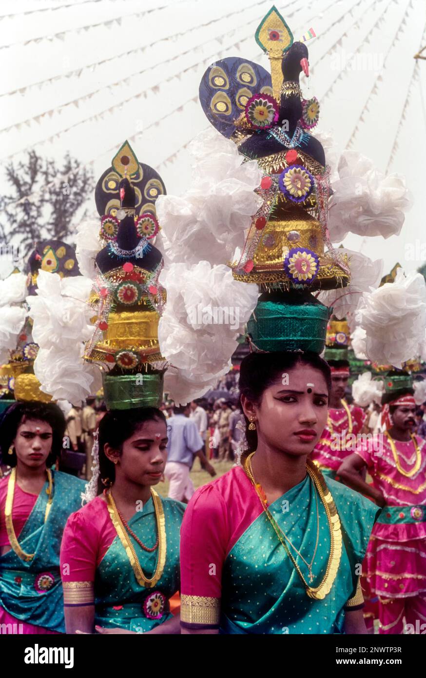 Karagam dancers in Atham Celebration in Tripunithura near Ernakulam ...