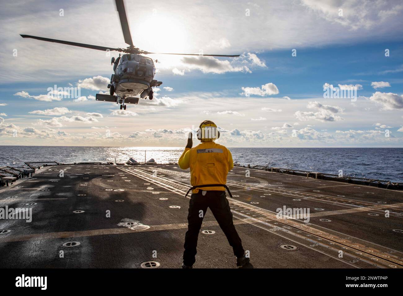 230128-N-TC847-1110 IONIAN SEA (Jan. 28, 2023) Boatswain’s Mate 2nd ...
