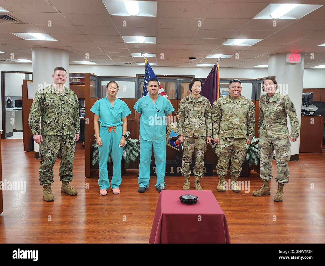 TAMC ICU Staff were recognized and received DCO Coins for their recent ...