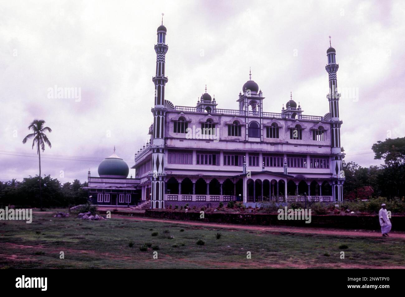 Udyavar Juma Masjid in Manjeshwar near Kasaragod, Kerala, India, Asia ...