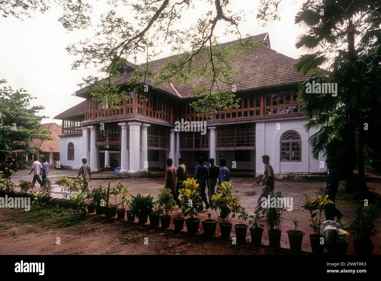 The Bolgatty Palace built by the dutch in 1744, Kochi, Kerala, India ...