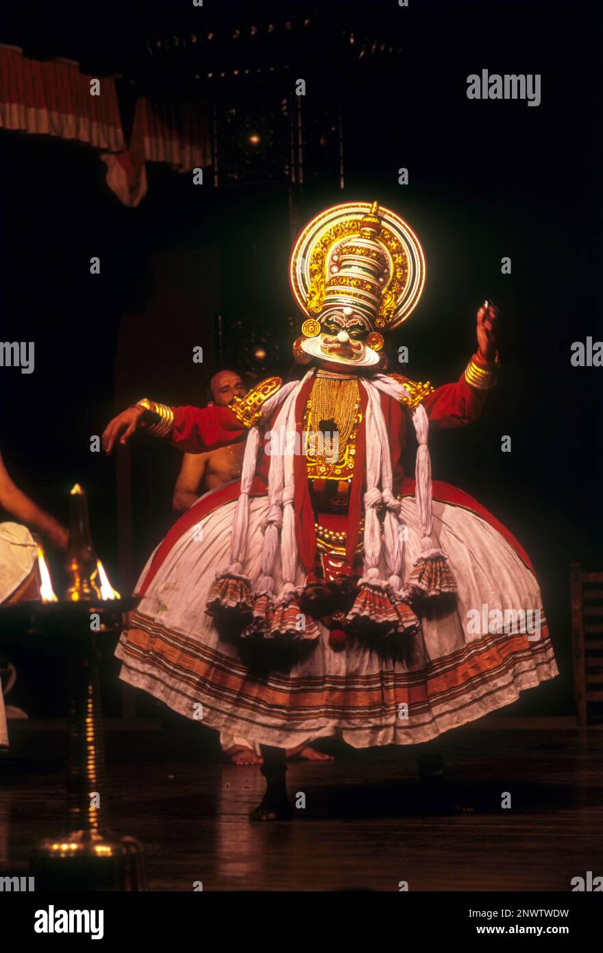 Kathakali kathi character represents the arrogant and evil in Kerala ...