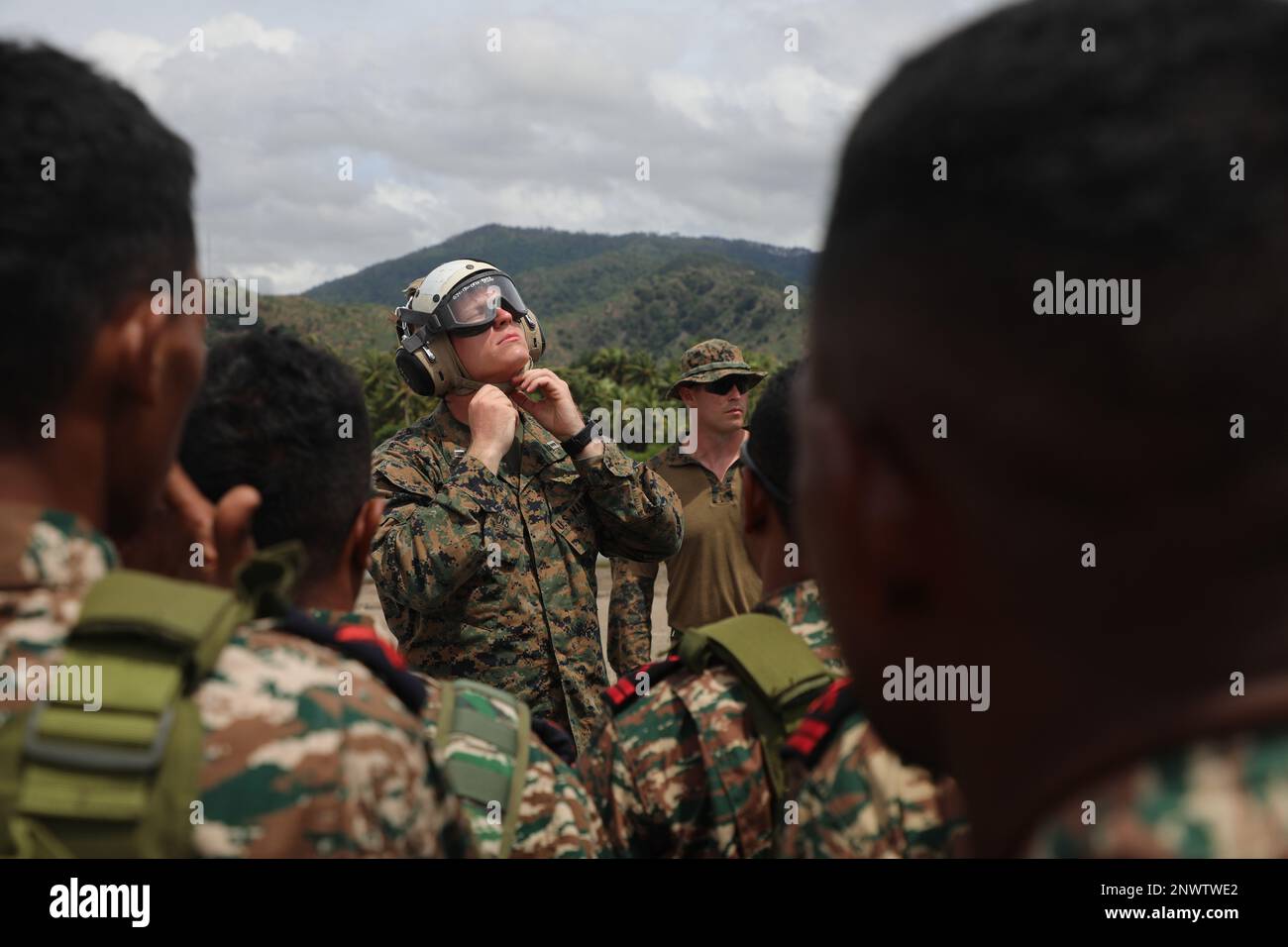NAVAL BASE HERA, TIMOR-LESTE (Feb. 12, 2023) – U.S. Marine Corps Capt ...