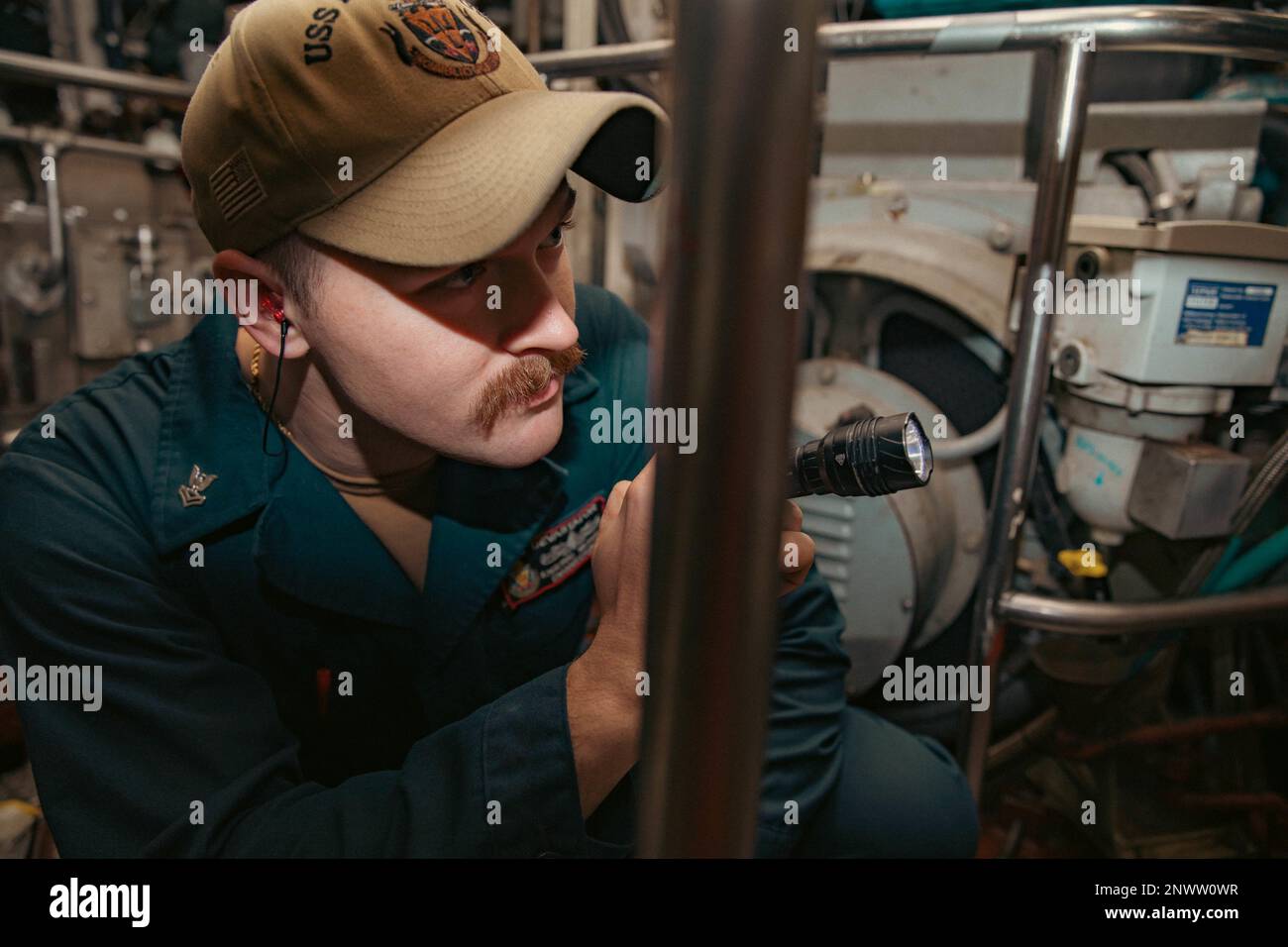 230131-A-NR779-1034 MANAMA, Bahrain (Jan. 31, 2023) Engineman 2nd Class ...