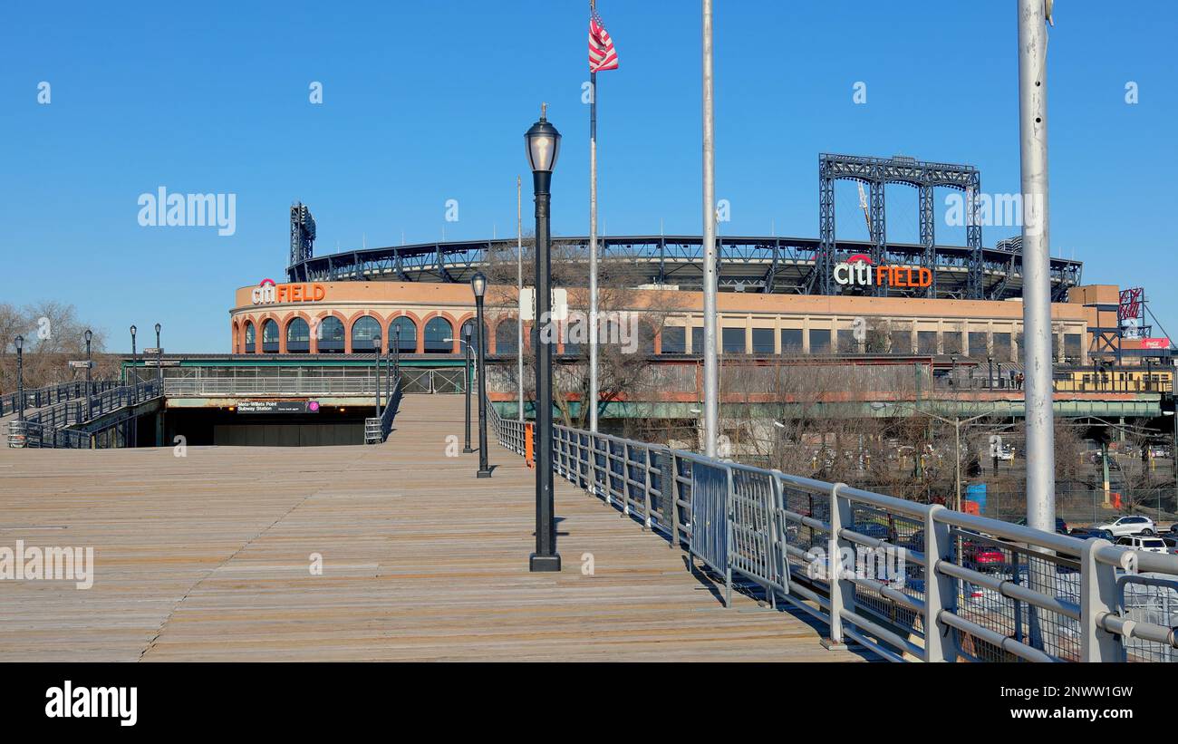 CitiField Stadium - home of the New York Mets - NEW YORK, USA ...