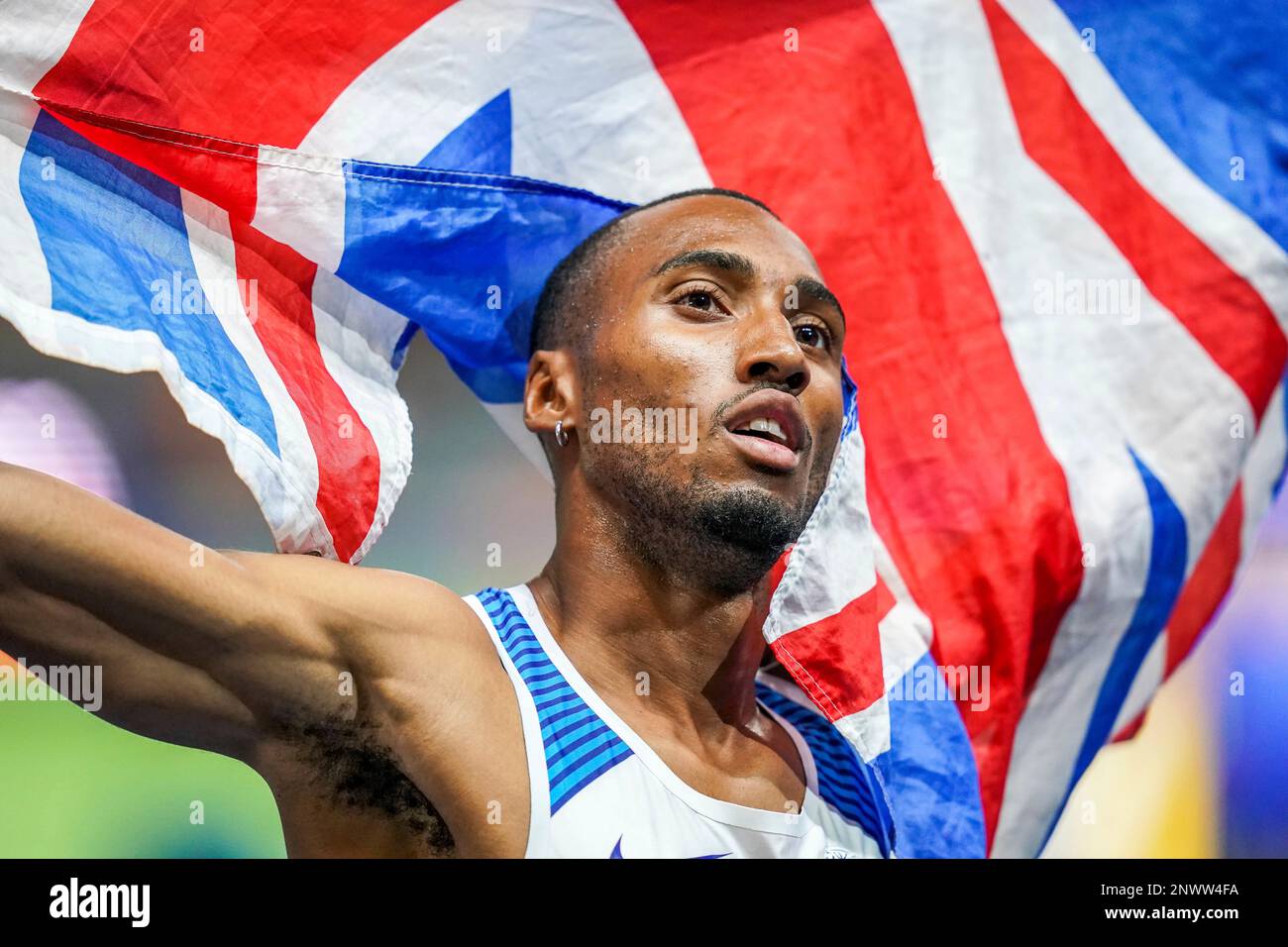 August 10, 2018: Matthew Hudson-Smith of Great Britain winning 400 ...