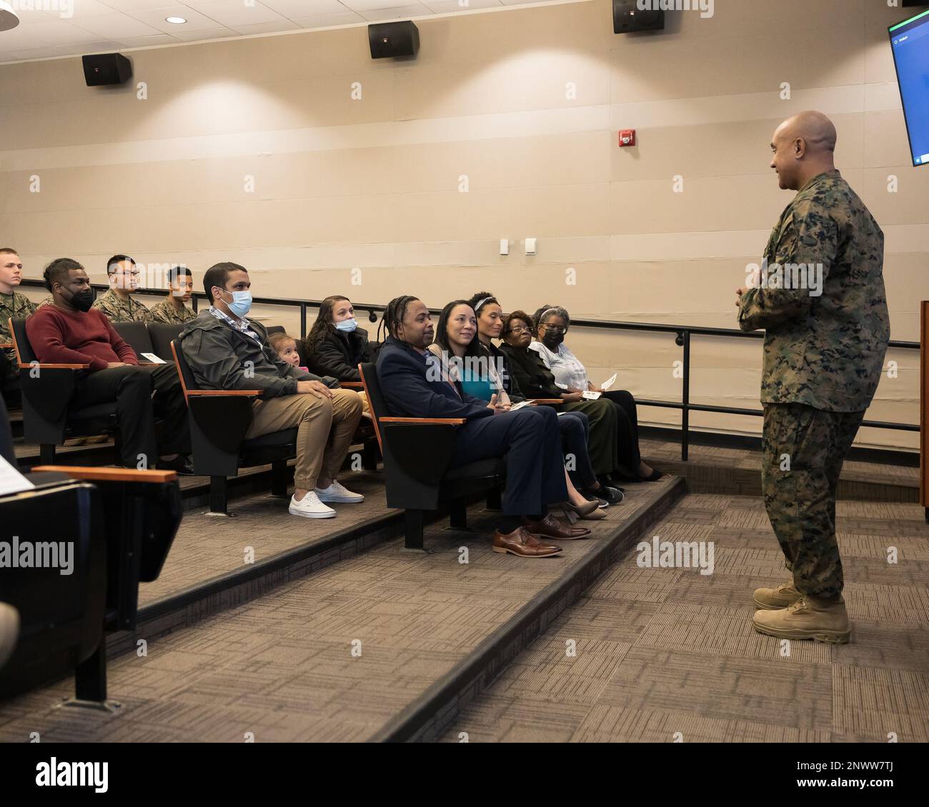 U.S Marine Corps Lt. Gen. Brian W. Cavanaugh, the commanding general of ...