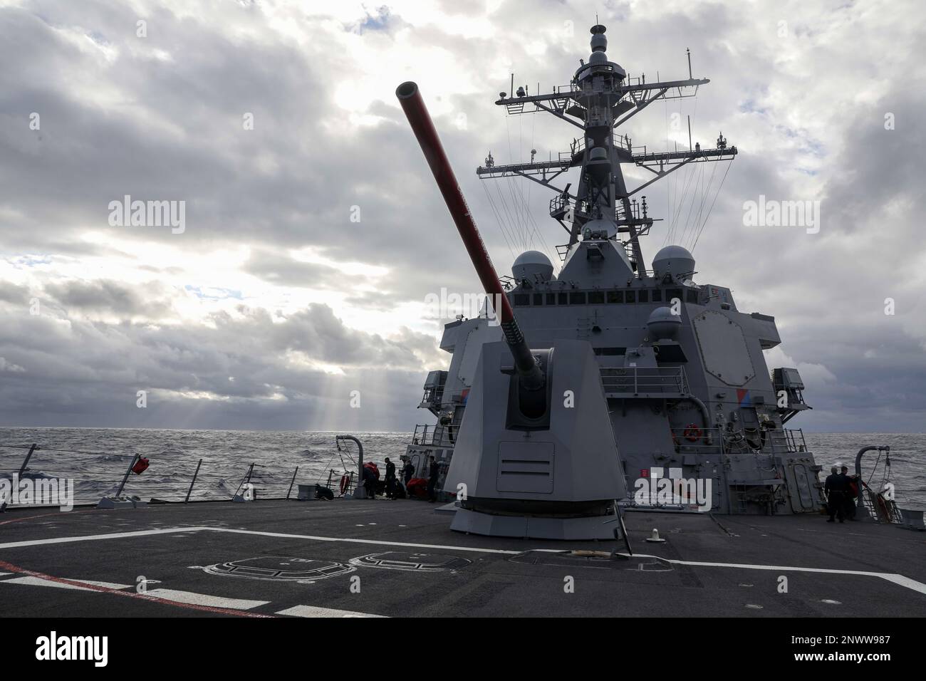 PHILIPPINE SEA (Jan. 16, 2023) – The Arleigh Burke-class guided-missile ...