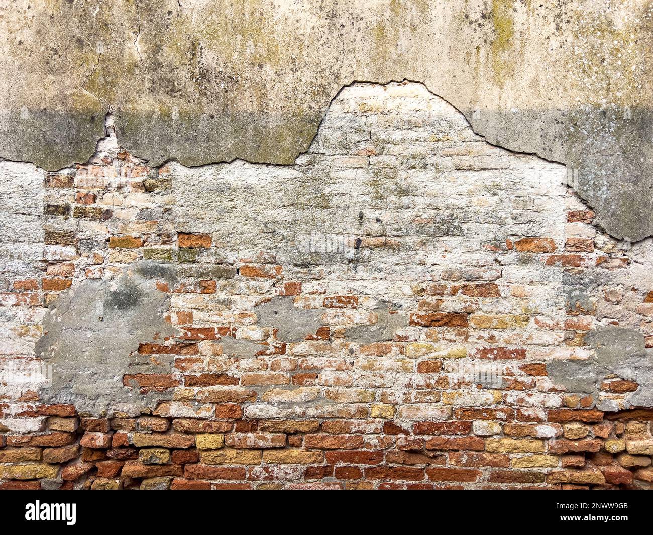 Faint traditional brick textured wall background in design loft style ...
