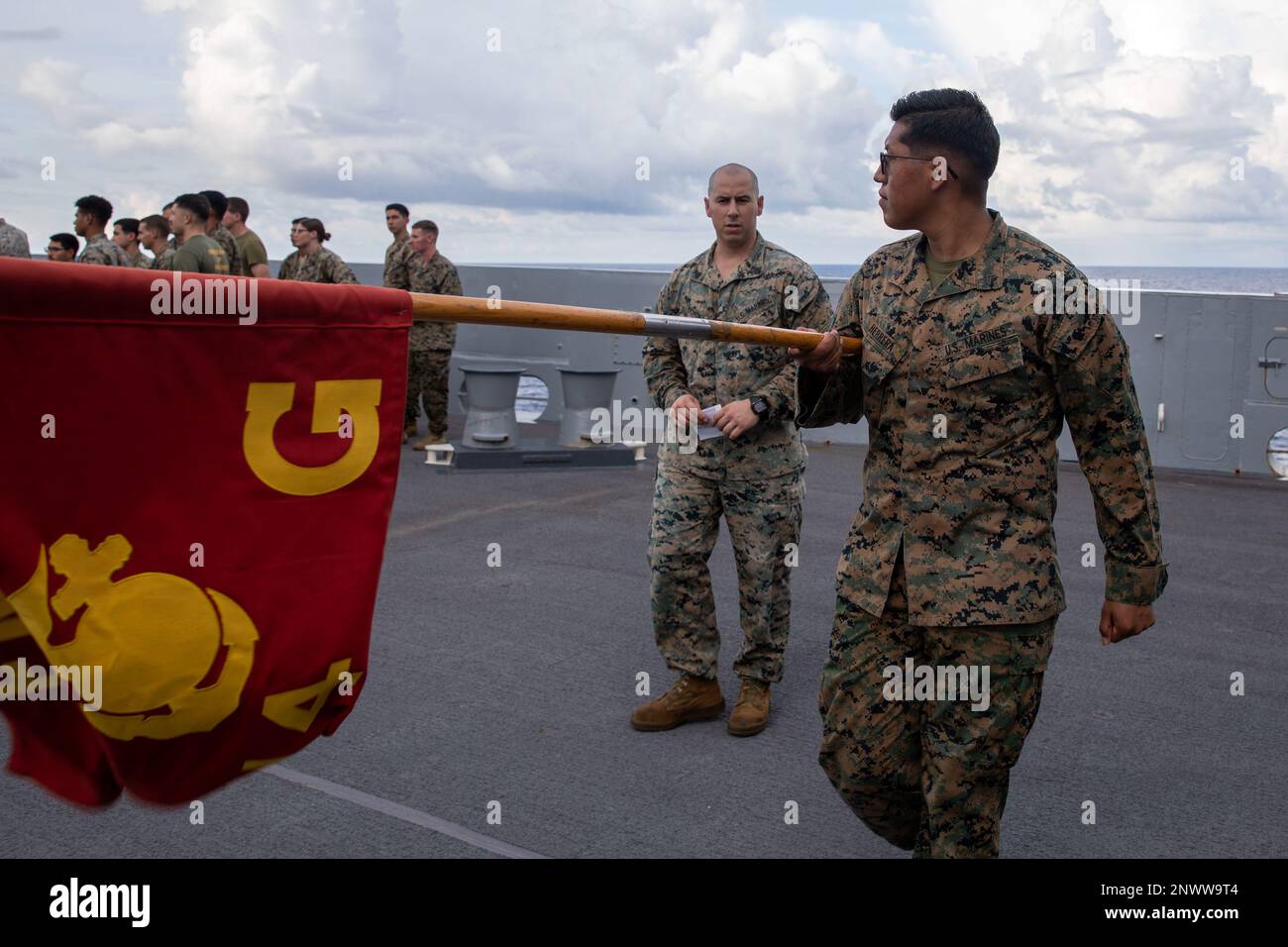 INDIAN OCEAN (Jan. 15, 2023) – U.S. Marine Corps Cpl. Eduardo Herrera ...