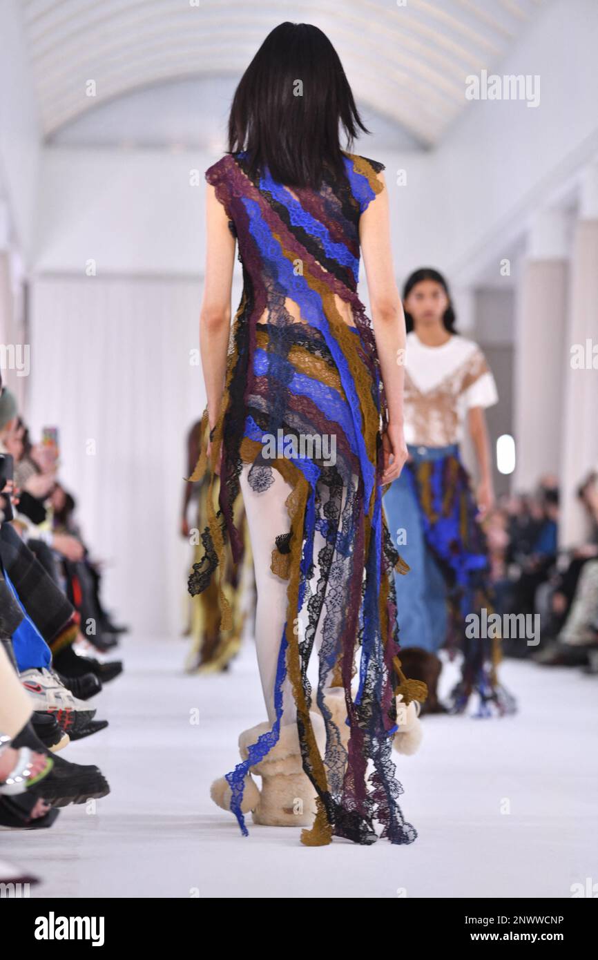 A model walks the runway of Vaillant Studio Womenswear Fall Winter 2023 ...