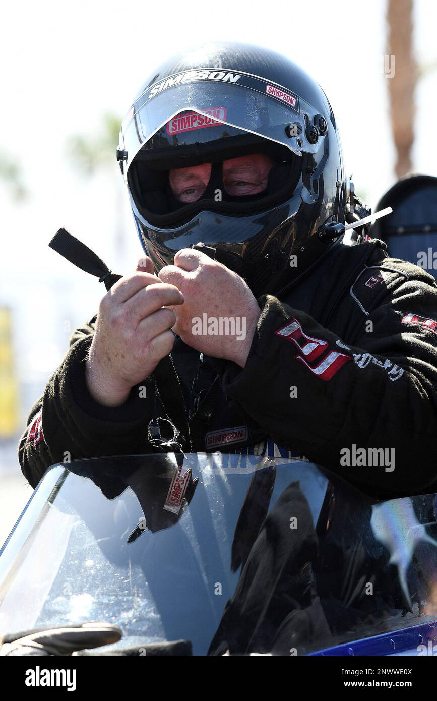 LAS VEGAS, NV - APRIL 08: Steven Chrisman (700 TF) NHRA Top Fuel ...