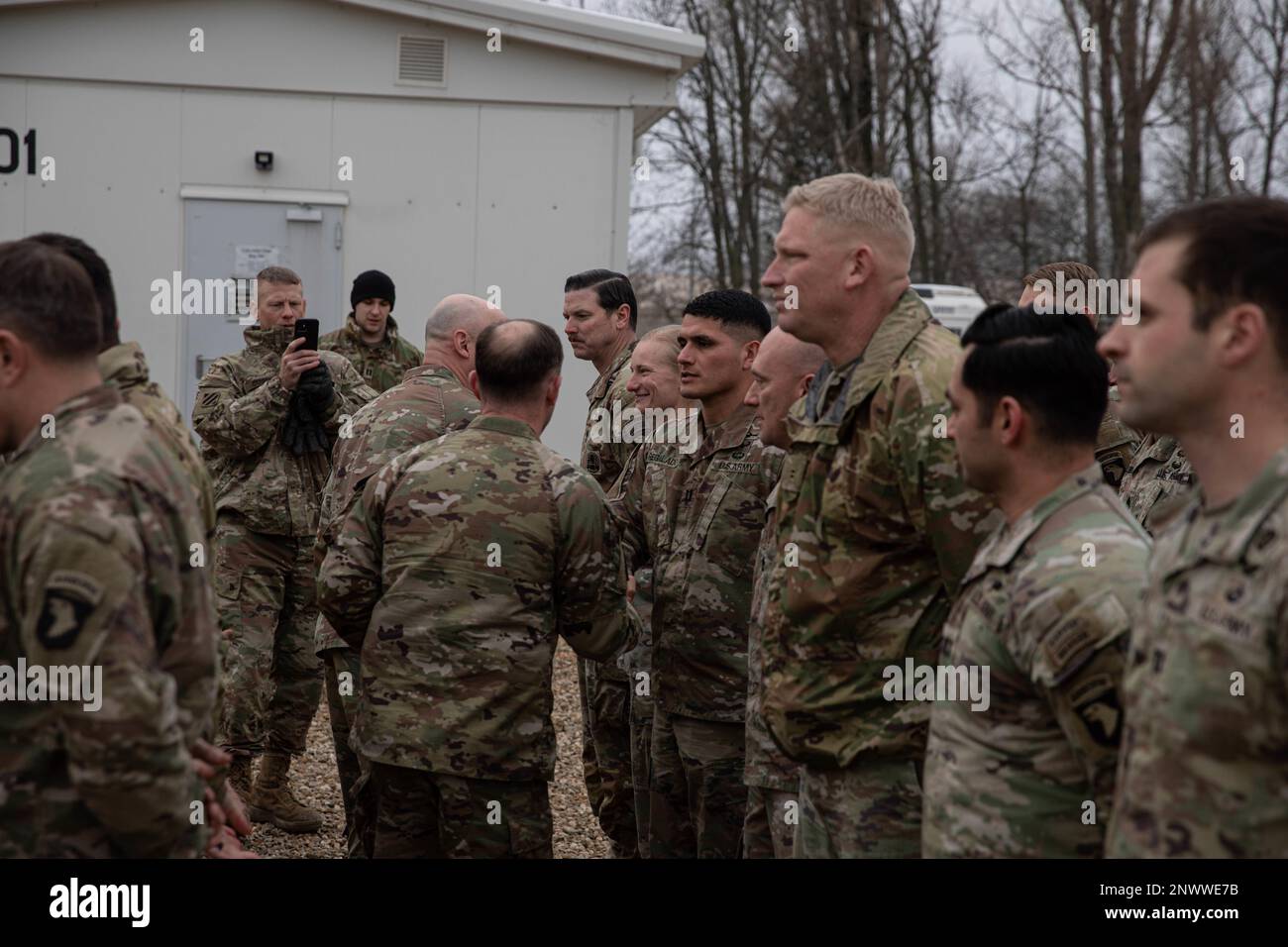 Col. Ed Matthaidess, the Commander of the 2nd Brigade Combat Team ...