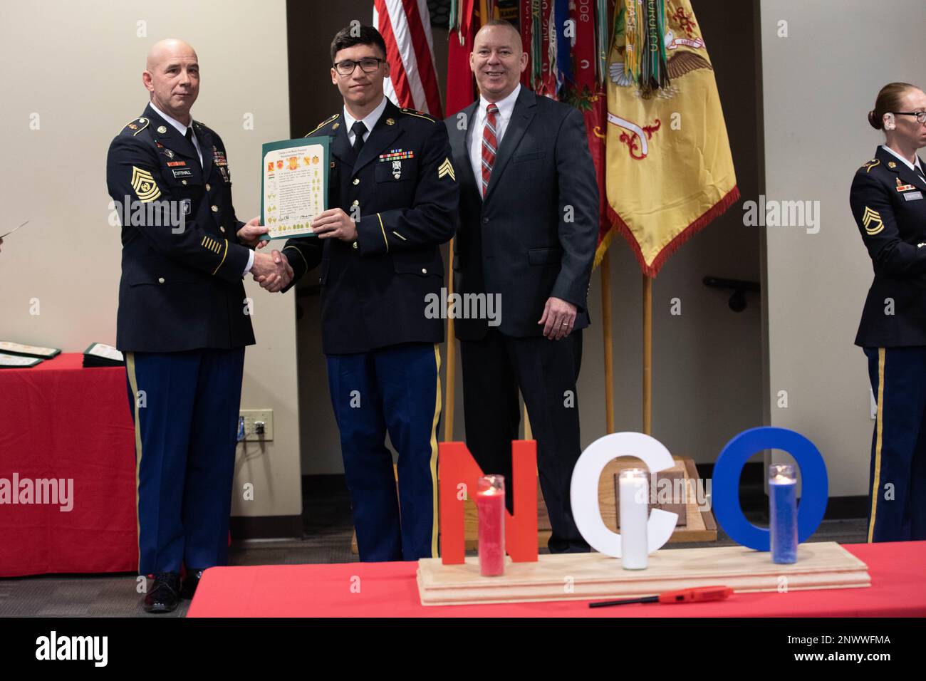 Sgt. Thomas Simpson, 3rd Battalion, 27th Field Artillery Regiment, is ...