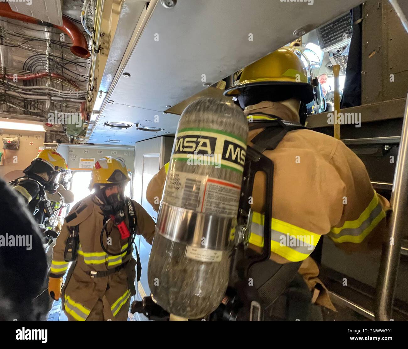 National Science Foundation-contracted firefighters with New Zealand ...