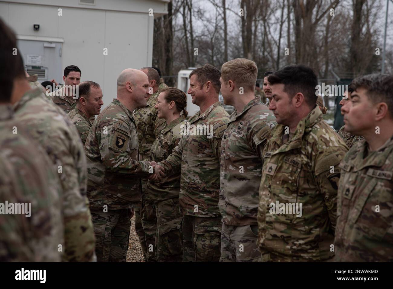 Col. Ed Matthaidess, the Commander of the 2nd Brigade Combat Team, 101st Airborne Division (Air ...