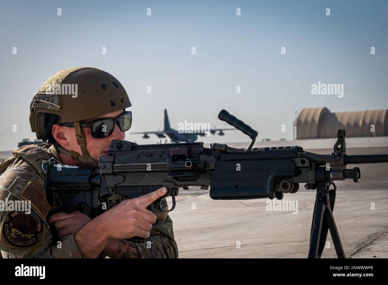 U.S. Air Force Senior Airman Joshua Martin, 380th Expeditionary ...