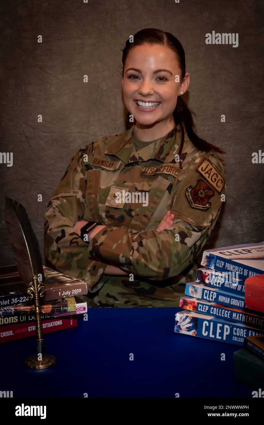 U.S. Air Force Senior Airman Jessica Ramsay, 5th Bomb Wing Legal Office ...