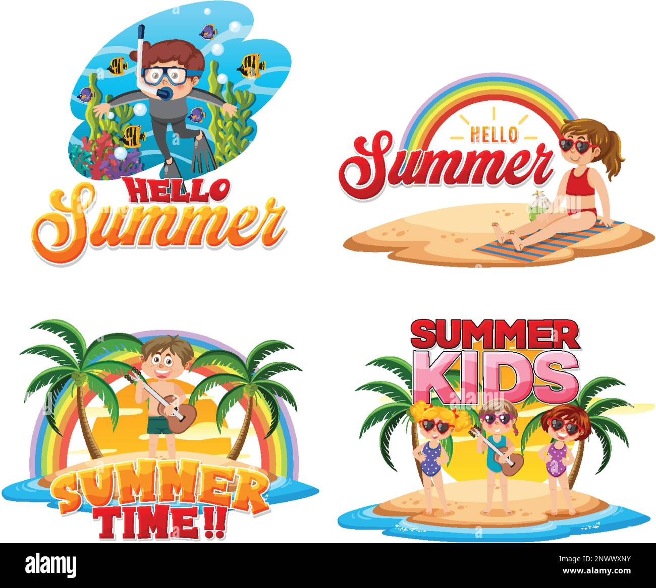 Bikini weather Cut Out Stock Images & Pictures - Alamy