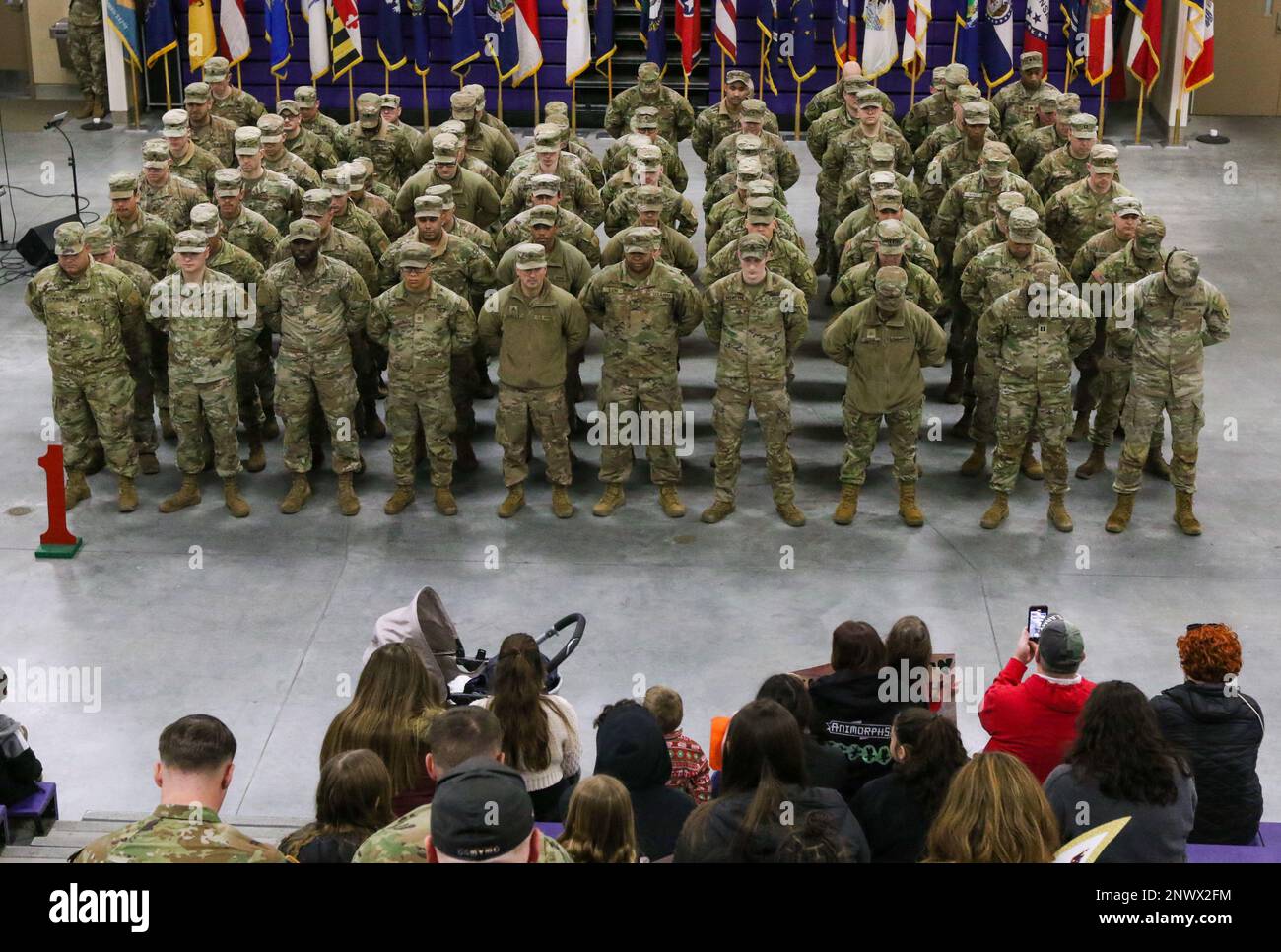 1st Infantry Division Headquarters Soldiers return to Fort Riley ...