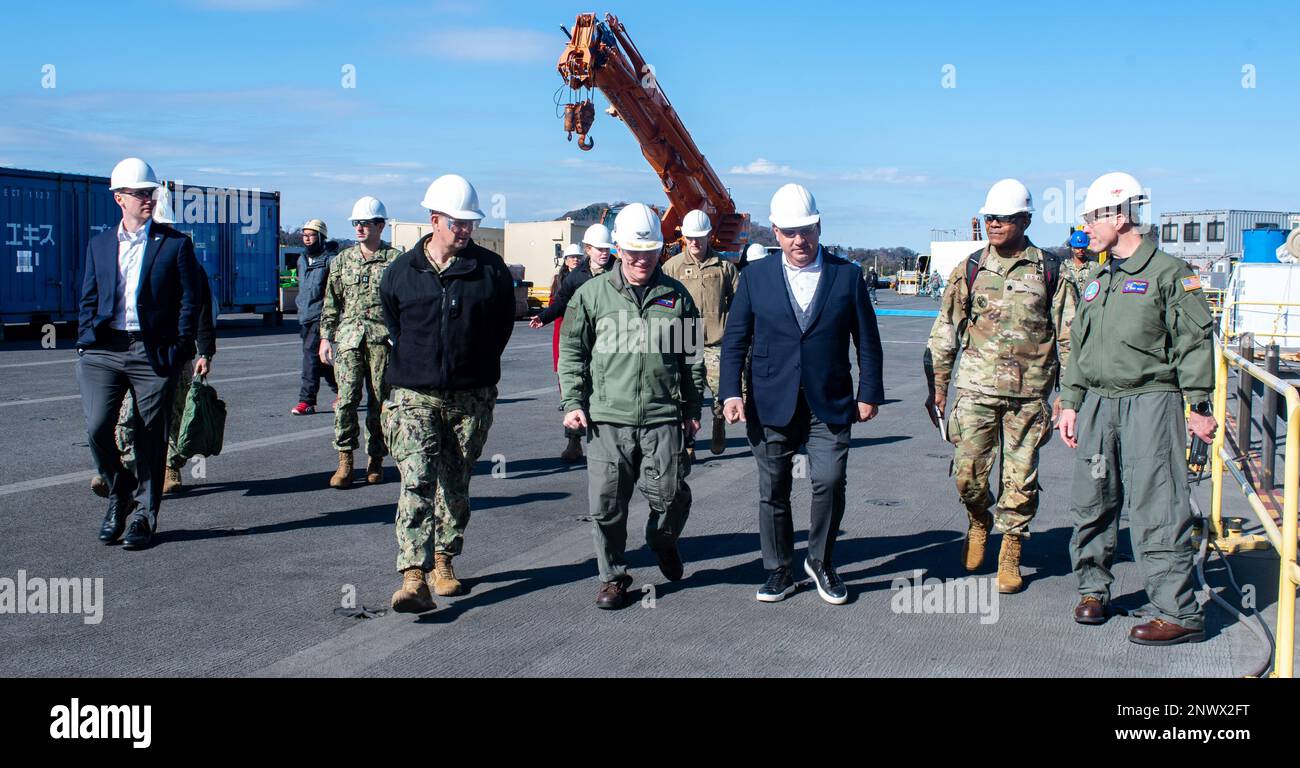 230131-N-UF592-1122 YOKOSUKA, Japan (Jan. 31, 2023) The Hon. Gilbert ...