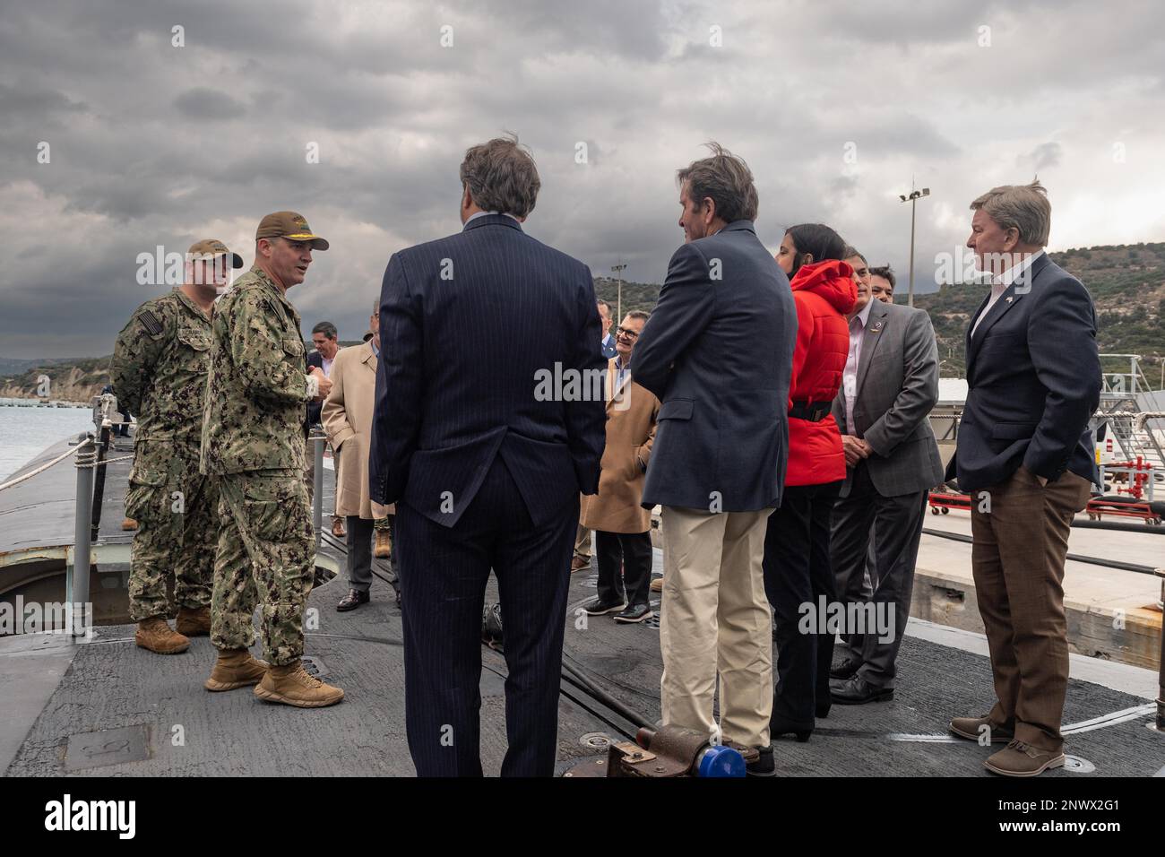 NAVAL SUPPORT ACTIVITY SOUDA BAY, Greece (Feb. 10, 2023) Capt. Gabriel ...