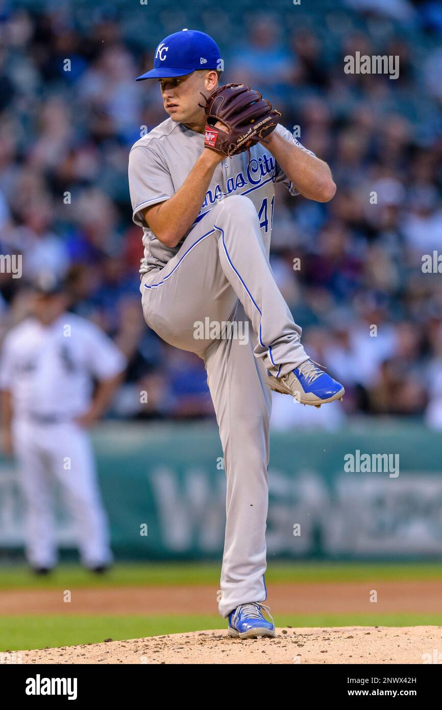 CHICAGO, IL - JULY 31: Kansas City Royals pitcher Brian Flynn (33 ...